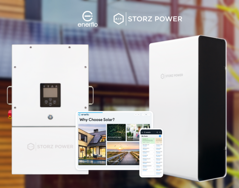 Storz Power and Enerflo Introduce New Solar Proposal Tool Integration ...